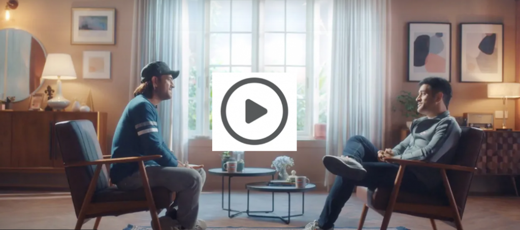 Young Dhoni Interviewing World Cup Winning MSD, Watch Video