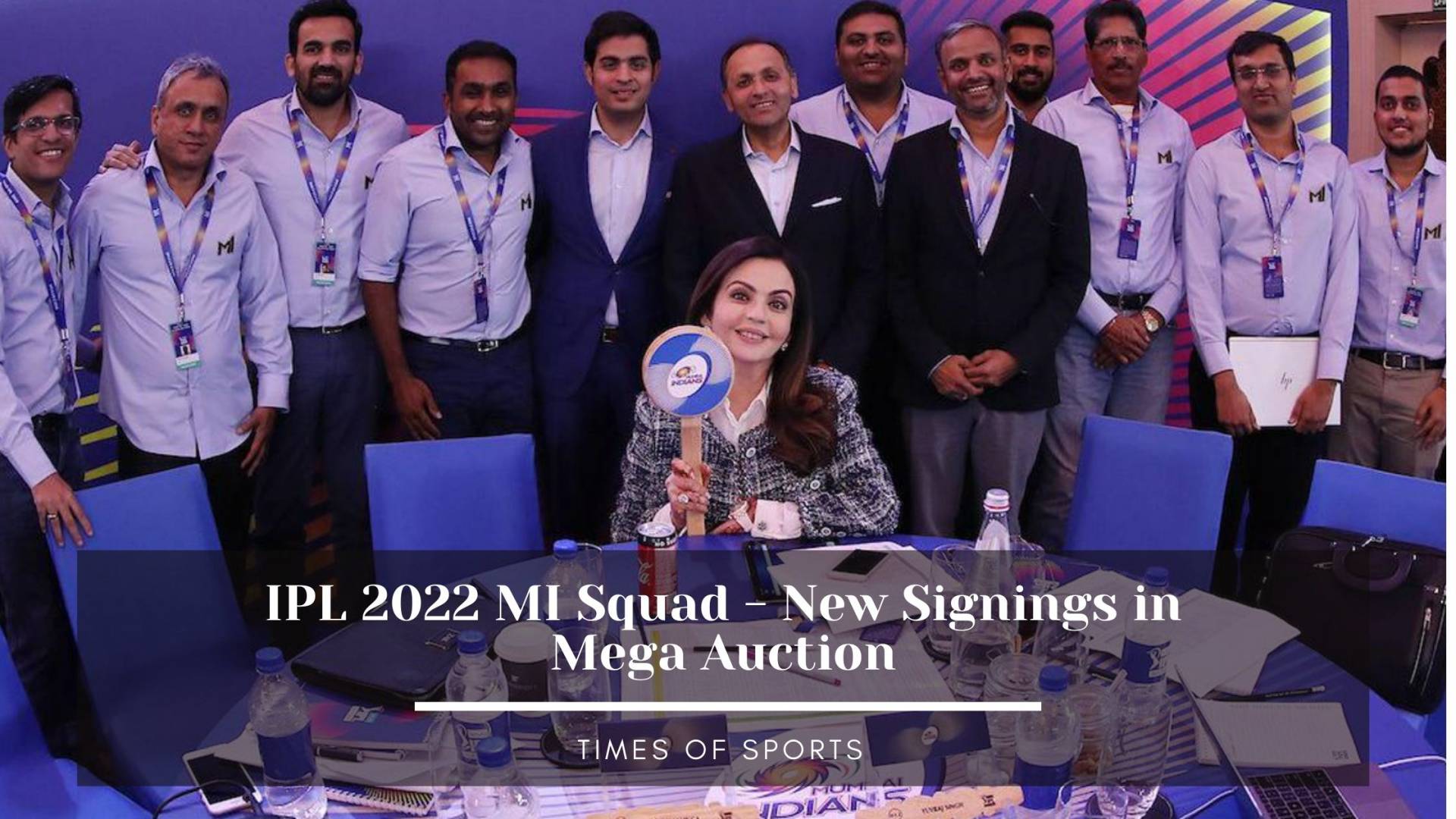 IPL 2022 MI Squad with New Signings in Mega Auction