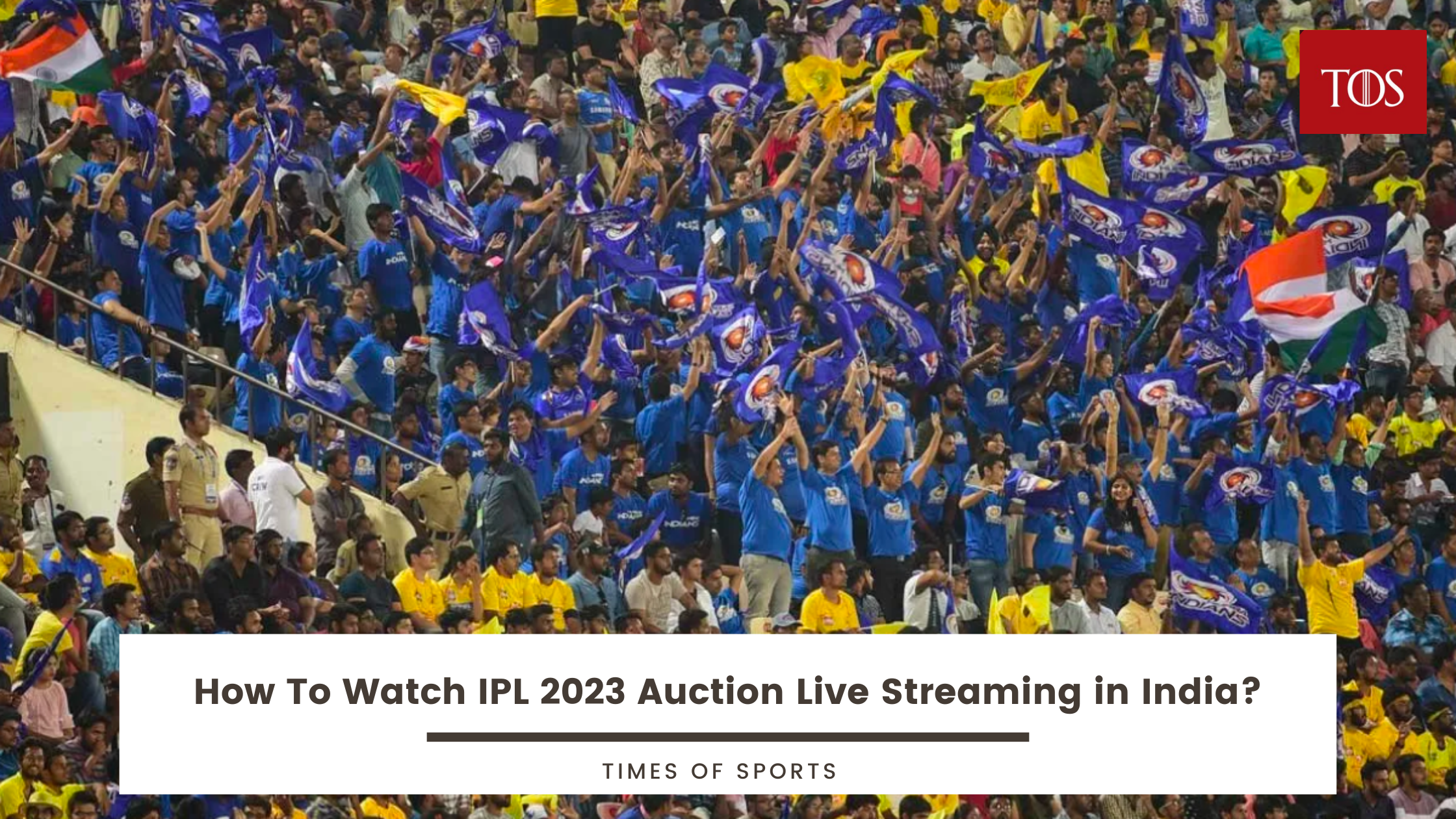How To Watch IPL 2023 Auction Live Streaming in India?