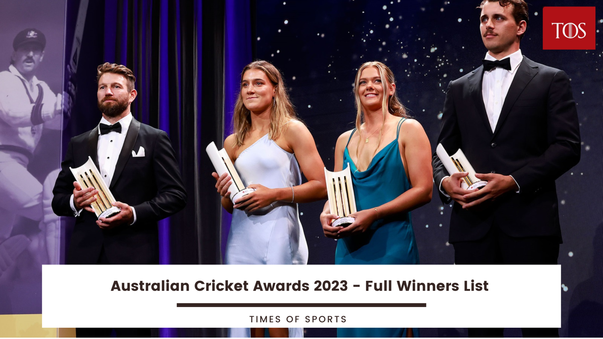 Australian Cricket Awards 2023 - Full Winners List