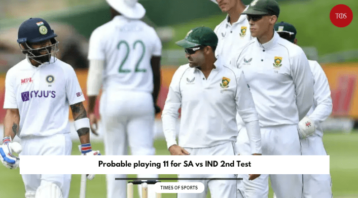 Probable Playing 11 for SA vs IND 2nd Test