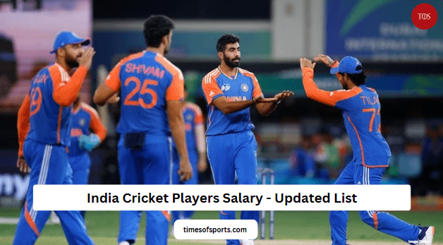 Indian Cricket Players Salary - Full List Updated With All-Inclusive