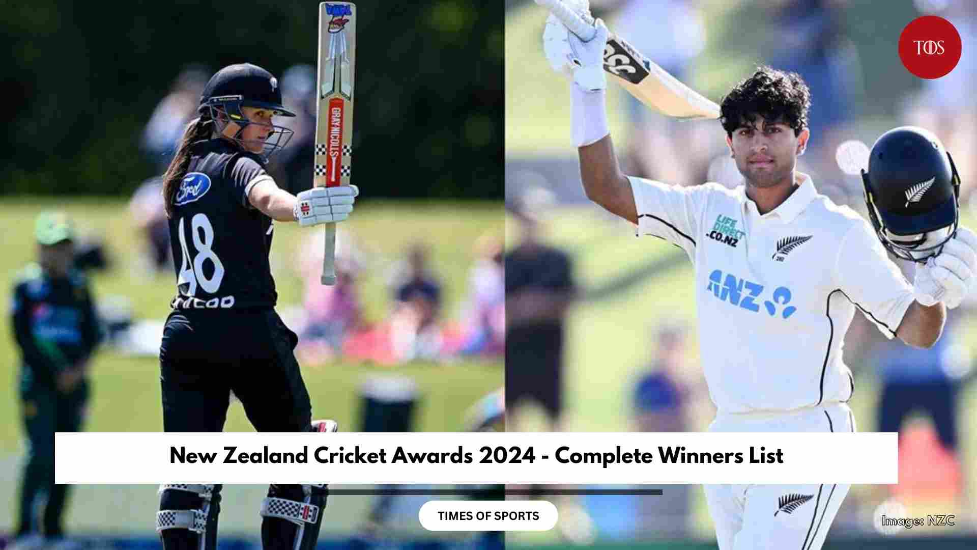 New Zealand Cricket Awards 2024 - Complete Winners List