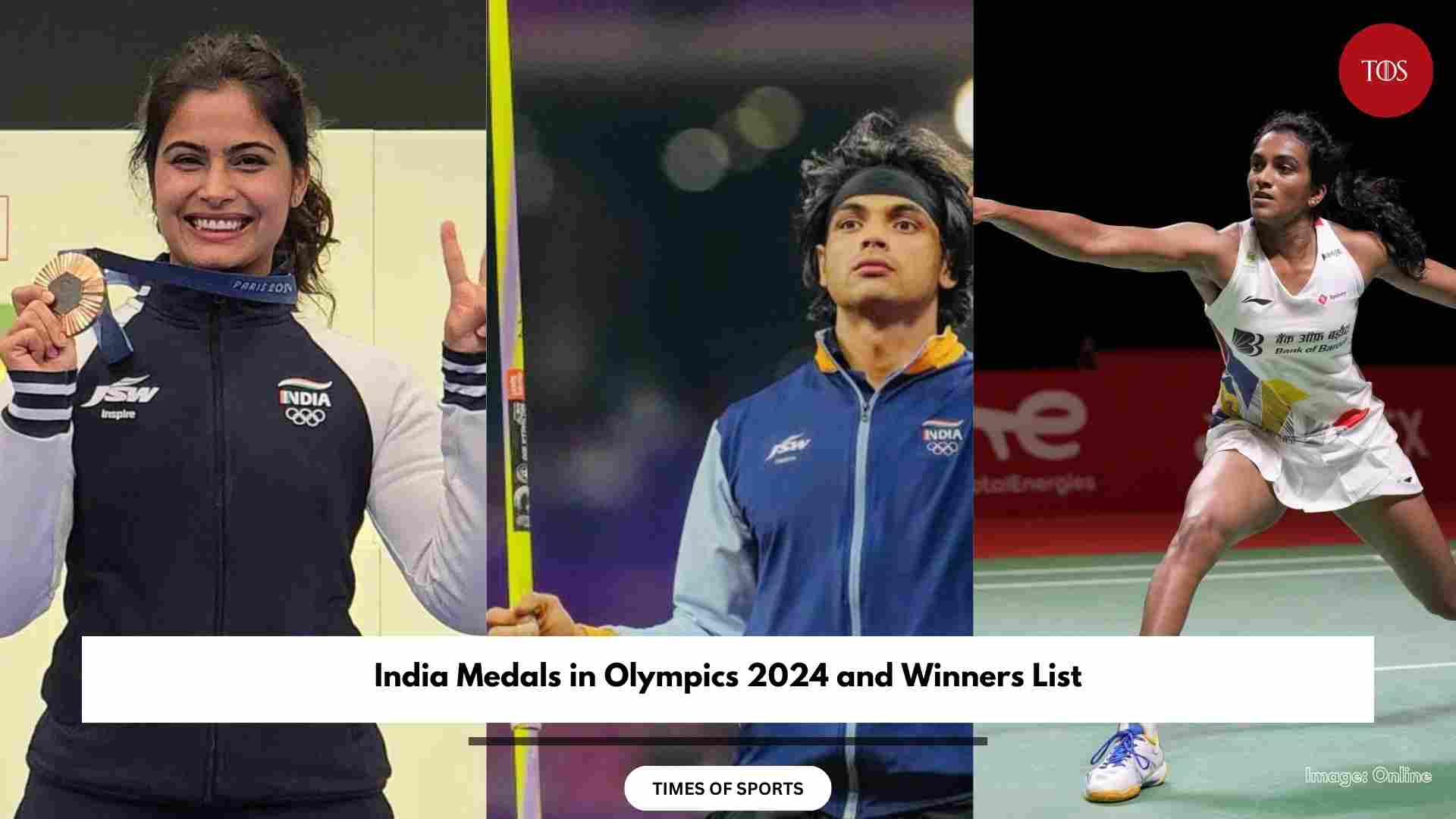 India Medals in Olympics 2024 and winners list