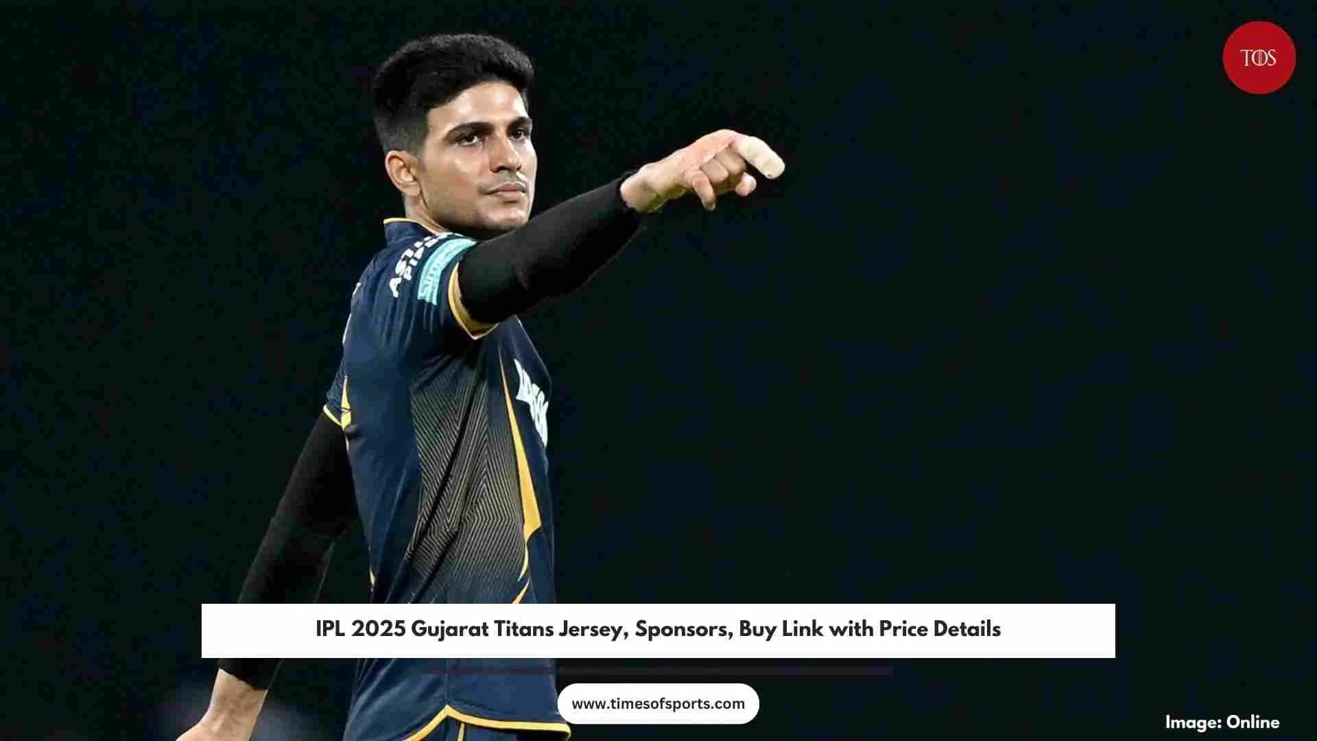 IPL 2025 Gujarat Titans Jersey, Sponsors, Buy Link with Price Details