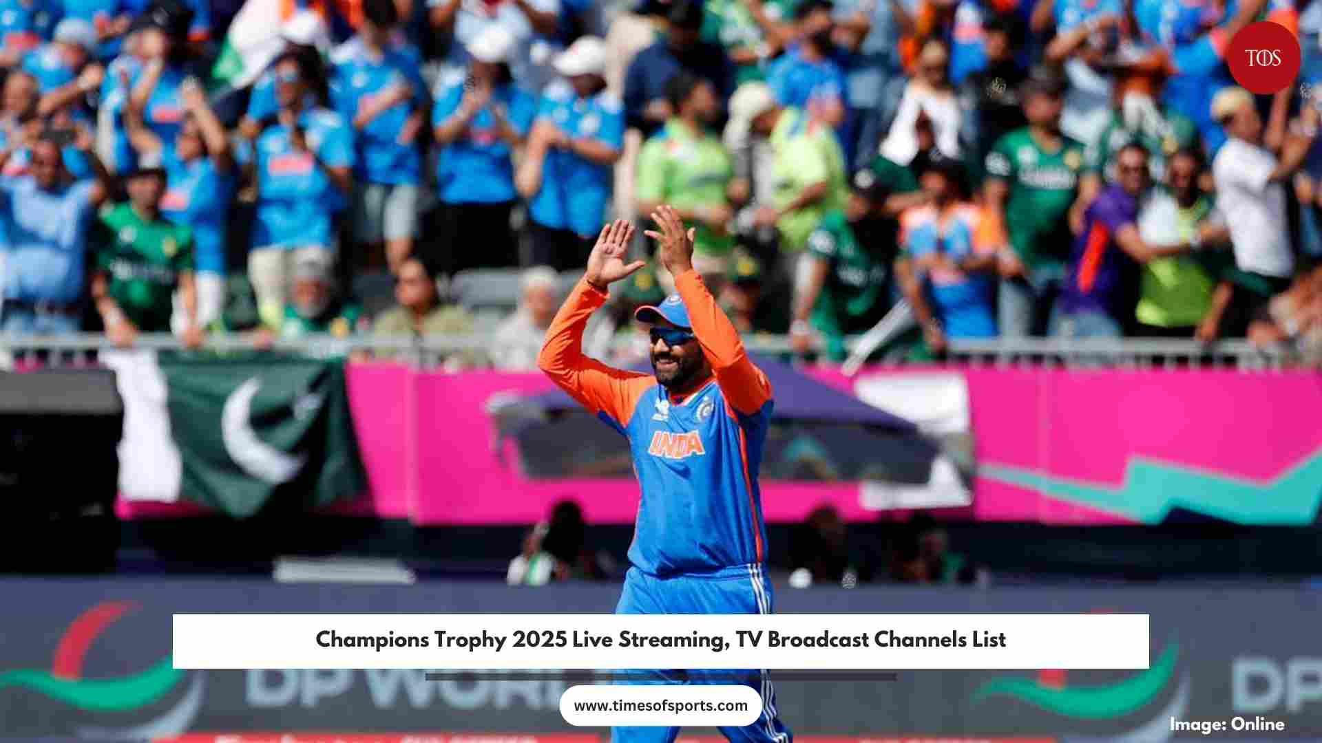 Champions Trophy 2025 Live Streaming, TV Broadcast Channels List