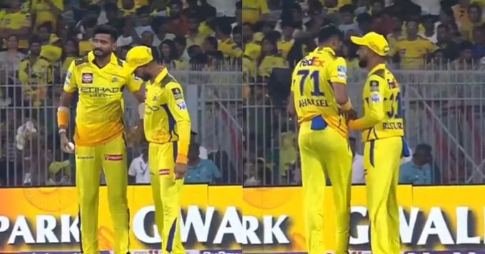 Rumours of Ball-Tampering in CSK vs MI? Gaikwad, Khaleel Ahmed Cryptic ...