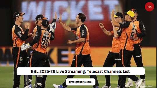 BBL 2025-26 Live Streaming, Telecast Channels List | Big Bash League