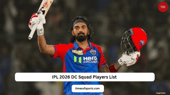 IPL 2026 DC Squad Players List - Updated